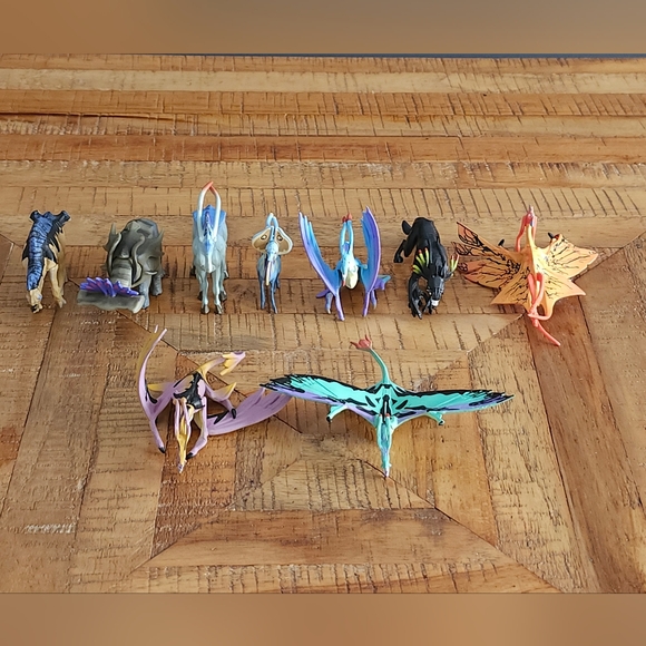 avatar | Toys | Disney Parks Pandora World Of Avatar 9 Pc Creatures ...